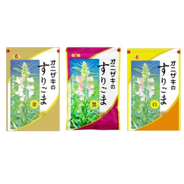 ■名称すりごま■原材料名ごま■内容量つきごま白70g つきごま金50g つきごま黒70g■賞味期限別途商品ラベルに記載■保存方法直射日光を避け、常温で保存してください。■製造者オニザキコーポレーション