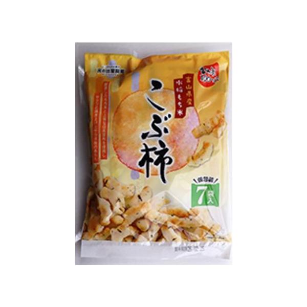 ■商品の説明富山県産のもち米を使用した生地に北海道産の昆布をつき込んだ塩味のあられです。■原材料名もち米（富山県産）、植物油、昆布、食塩、砂糖、酵母エキス、粉末水飴/乳化剤（大豆由来）、酸化防止剤（ビタミンE、茶抽出物）