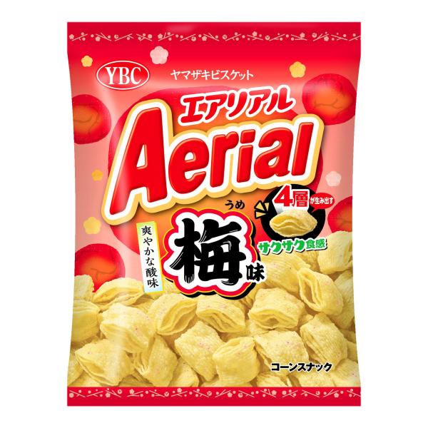 ■商品紹介コーングリッツ（国内製造）、植物油脂、でん粉、砂糖、ショートニング、乳糖、食塩、梅酢エキスパウダー、梅肉パウダー、梅干加工品、粉末酢、たん白自己消化物／加工デンプン、酸味料、調味料（アミノ酸等）、重曹、香料、甘味料（ステビア、スク...