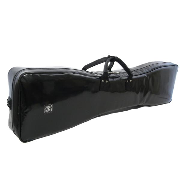 NAHOK（ナホック）民謡＆津軽三味線プロテクションケース「Nitaboh5/wf」光沢ブラック【ドイツ製完全防水生地×特殊温度調整機能＆衝撃吸収素材＋止水ファスナー】Fabric from Germany, Made in JapanCo...