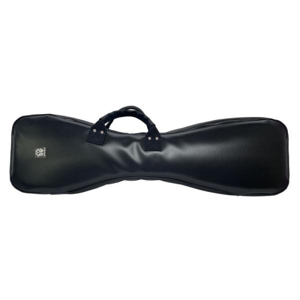 NAHOK（ナホック）ハンドメイド リュック式 三線（さんしん）プロテクションケース「Shimakaji2/wf」マットブラック【ドイツ製完全防水生地×特殊温度調整機能＆衝撃吸収素材＋止水ファスナー】Fabric from Germany,...