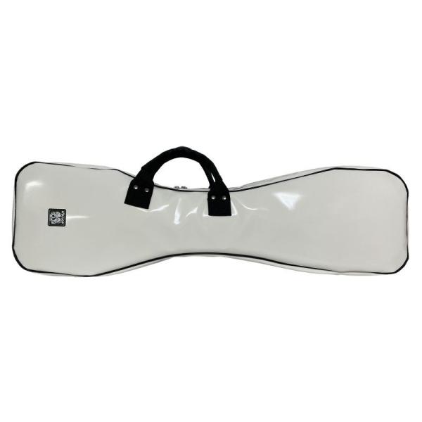 NAHOK（ナホック）ハンドメイド リュック式 三線（さんしん）プロテクションケース「Shimakaji2/wf」ホワイトスペシャルコーティング【ドイツ製完全防水生地×特殊温度調整機能＆衝撃吸収素材＋止水ファスナー】Fabric from ...