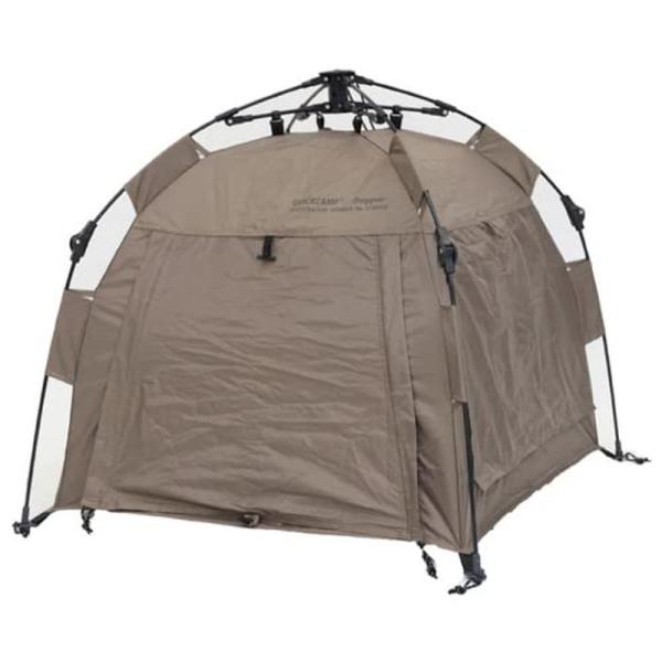 QUICKCAMP クイックキャンプ ペットテント ッグテント ワンタッチ ペット用 サンド INNU-PT75 SD 価格・在庫情報 - キャンプ沼で在庫・最安値をチェック！