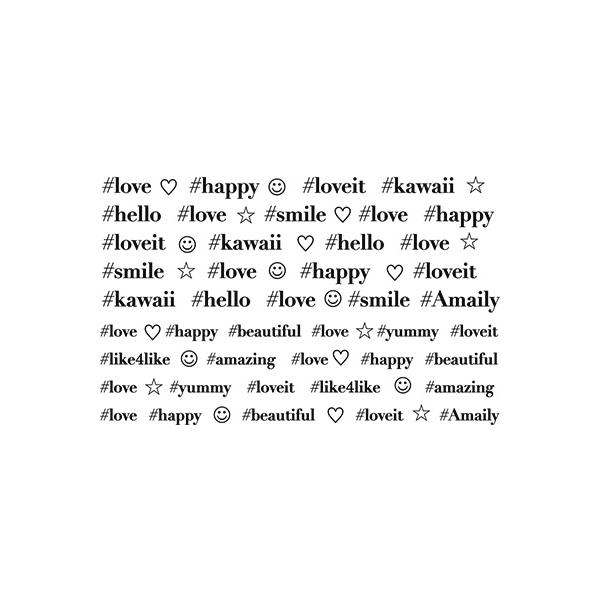 アメイリーより新商品が発売！色々な組み合わせ、デザインがしやすいように考えられています。薄く高粘着で、ジェルに埋め込んだり、マニキュアの上にと好きな場所に貼ることができます。サイズ(外装)：85*55(mm) 厚さ：約0.1mmネイル ネイ...