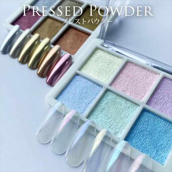 アイシャドウのように粉が飛び散らない、固形のミラーパウダーです。【使用方法】「ノンワイプトップジェル」の硬化後、ミラーパウダーをこすります。余分なパウダーをダストブラシで払い、トップジェルを全体に塗布して硬化し、仕上げます。※未硬化ジェルが...