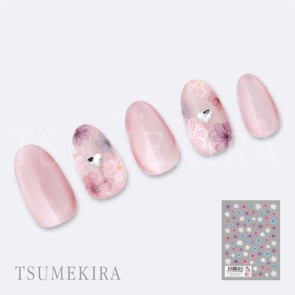 ふきとり不要、施術時間を短縮！！筆では描けない美しいデザインをどこまでもフラットなシールです。薄さ、柔軟性粘着性を追求し未硬化にも貼れるシールです。繊細な線や色の重なりにこだわった人気のオーガンジーフラワー。今回は花びらの透け感に濃淡をつけ...