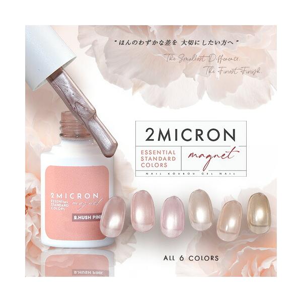 おうちで簡単ジェルネイル！！ネイル用品ならネイル工房ヒロインの証は深紅『 2micron Magnet 』日常に寄り添う 美しい基準色 肌なじみ コンシーラーカラー 2ミクロン マ