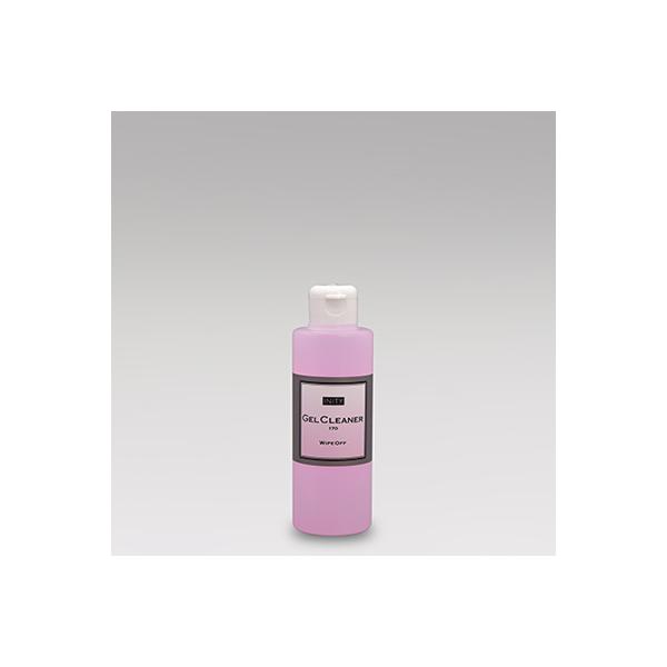未硬化ジェルを拭き取る専用クリーナーです。コットンなどに適量を含ませてご使用ください。内容量：170ml