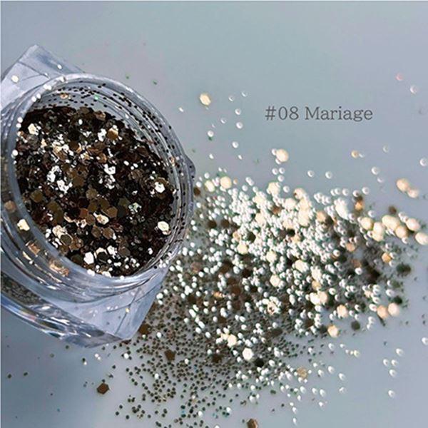 #08　マリアージュ加えて楽しめるアディングシリーズ。ジェルに重ねて、混ぜて、自由にアレンジできます。1.7g
