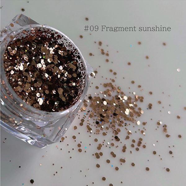 #09　フラグメントサンシャイン加えて楽しめるアディングシリーズ。ジェルに重ねて、混ぜて、自由にアレンジできます。1.7g
