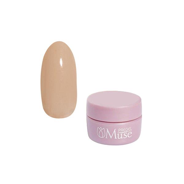 【品番・カラー】レディブラウン　PGM-S061プリジェルミューズは「縮まない」・「ノンストレスなレべリング」・「薄塗りも厚塗りも完全硬化」・「もちろん発色も良い」というプリジェルのさらに先を行くまったく新しいカラージェルラインです。さらに...