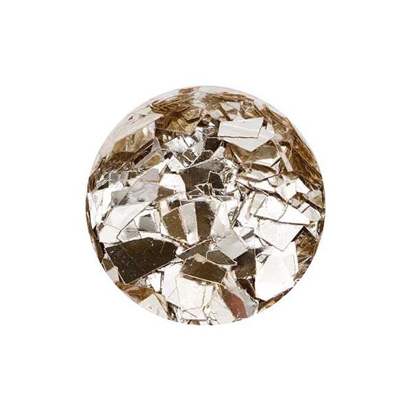 カラーアンティークシルバーその名の通りランダムにカットされたホログラムです。不均等にカットされているのでランダムに配置するだけで時短かつ、オリジナルのデザインを楽しむことができます。内容量：０．５ｇ