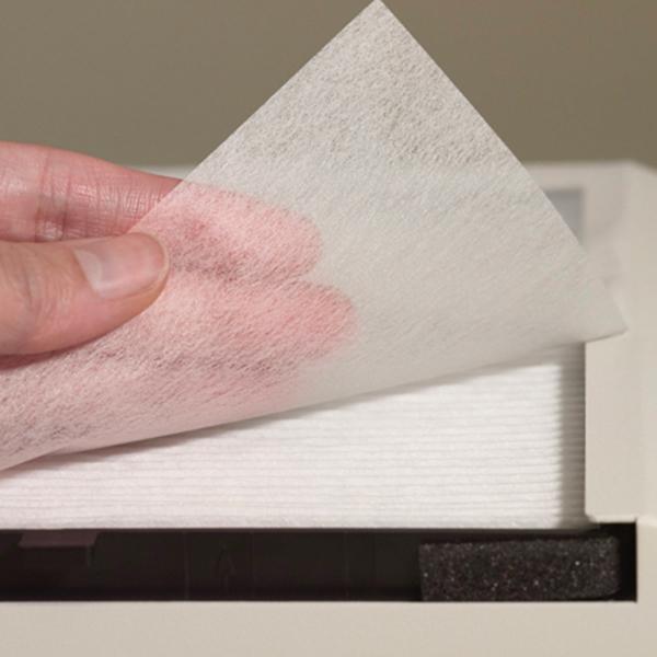 MX4ディスポーサブルシート 200枚入MX４のために厳選された使い捨てのフィルターシートです。極限まで薄く、ミクロまでキャッチ。２００枚入り