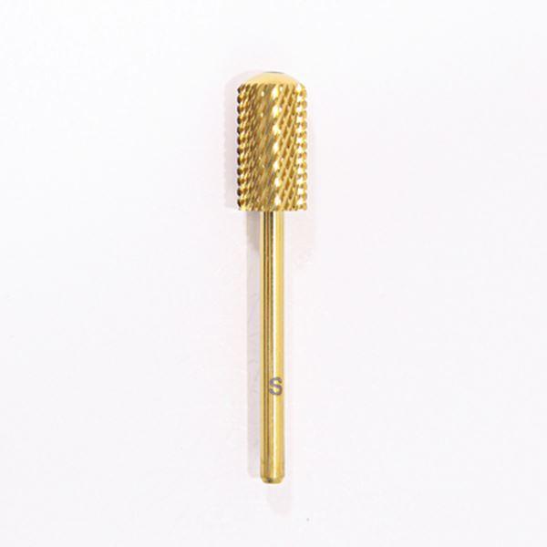 C (コース)トップが丸く刃がついていないので、初めてマシーンを使う方でも扱いやすく、オフにおすすめのビットです。アクリルやジェルの厚み長さの調整や、形成におすすめです。両刃タイプ。ヘッド部:横6.5mm×高さ12.5mmオフフィルイン