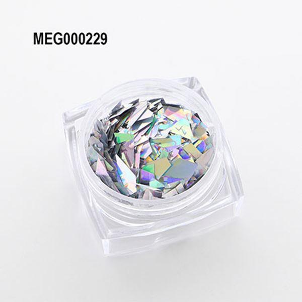 ドラマティック グレー×オーロラMEG先生プロデュースの商品です。落ち着いたグレーに見せながら角度によってオーロラに輝くガラスフレンチ。光と影によって雨上がりの虹のような美しさを表現。1g