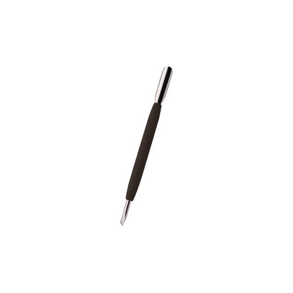 グリップ部分がシリコン素材なので滑りにくくなっています。適度なクッション性で疲れにくい仕様となっています。金属系の匂いもつく心配がありません。サイズ：全長約１３７ｍｍ　スコップ幅約９ｍｍ素材：グリップ部分（シリコン） 金属部分（ステンレス合金銅）