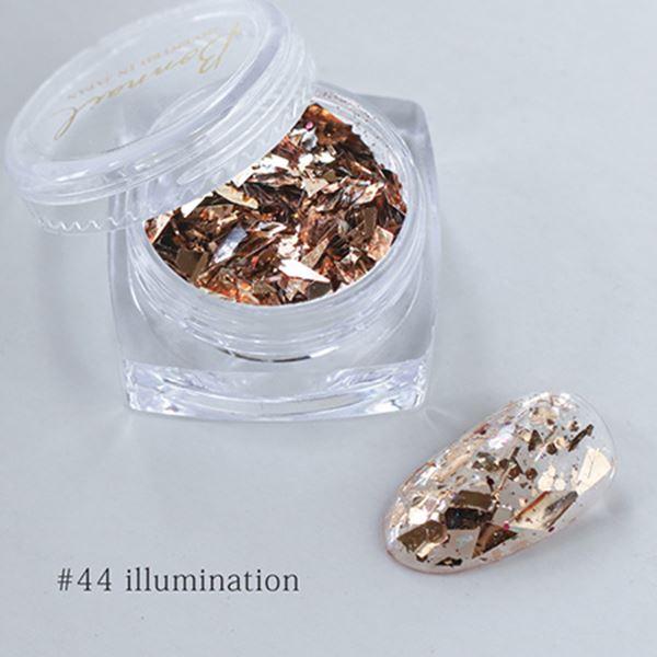 #44 イルミネーション加えて楽しめるアディングシリーズ。ジェルに重ねて、混ぜて、自由にアレンジできます。内容量:1.2g