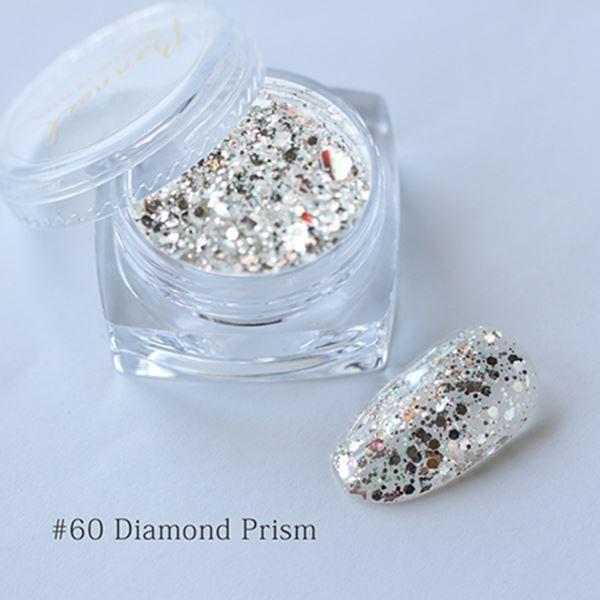 #60 ダイアモンドプリズム加えて楽しめるアディングシリーズ。ジェルに重ねて、混ぜて、自由にアレンジできます。内容量:1.6g