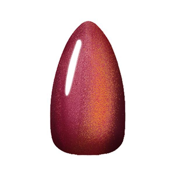 VM-38 レッドワイン鮮やかで深みの有る赤ワイン、バーガンディー色のマグネティックジェル10gソフトジェルタイプ UV約1分 LED約30秒 グリッター&amp;ラメ ソークオフタイプ マグ