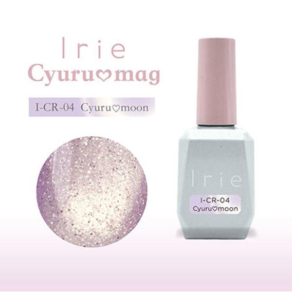 CR-04　きゅるむーんときめきを閉じ込めたきゅるきゅるマグキャンディのような透け感カラーに、ピンクの星屑のようなラメ、そして宝石のように輝くキラキラゴールドマグ奥行き感たっぷりのちゅるんとした仕上がりにときめきを爪に召喚させれるマグジェル...