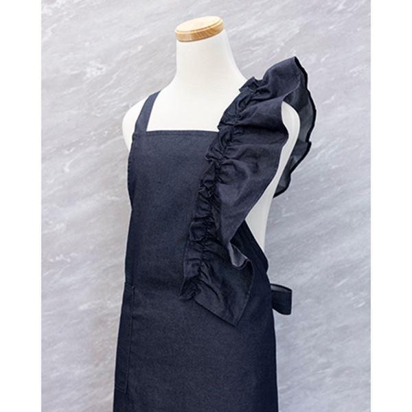 Classic indigo埜藤理恵先生オリジナルのエプロンブランド”tree.。通常のリアルデニムだと*重い*乾きにくい*硬いを省くためリアルデニムに近い軽めの素材で作っているので《軽い、乾きやすい》を実現したデニムシリーズ●動きやすいス...