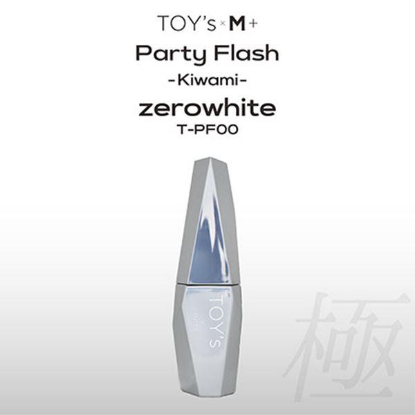 T-PF00どのカラーにも馴染む、基準色のような白フラッシュ。Party FlashにM+ Mizuki先生プロデュースの極みカラーが登場ジェルの基準色として使えるどのカラーにも重ねやすいゼロホワイト。上品なフラッシュ感でデザインを邪魔せず...