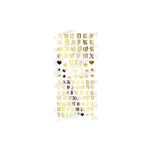 BritneyTOKYO先生デザインのアルファベットシールがさらに使いやすいサイズになって新発売！