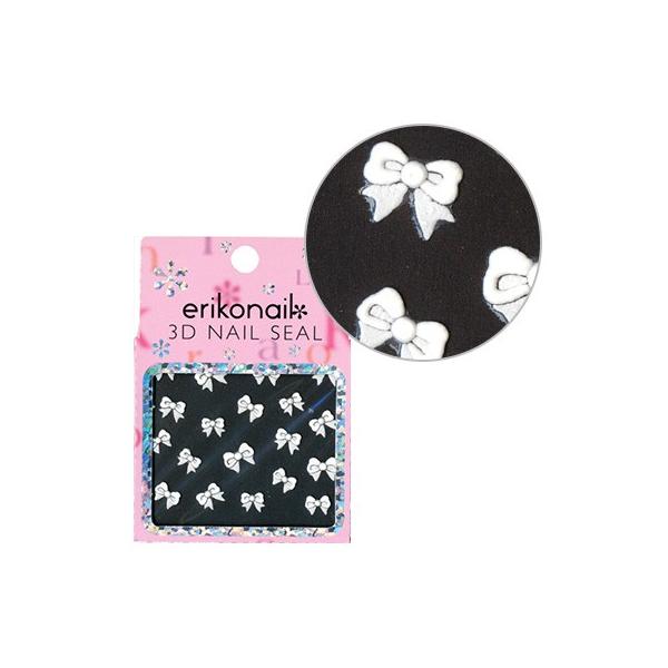 筆で描く3Dアートを再現したネイルシール。水に強いラバー素材と強い粘着力ではがれにくくなっています。