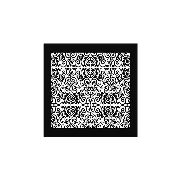 新素材でできたステンシル。ネイル、デコ、ボディータトゥ用として利用できます。シールになっていないので、何回でも使用可能。ネイルアートの場合は、爪に巻きつけて、エアーを吹き付けます。※素材の性質上、薄くメッシュ（網目）が残ります。サイズ：50...