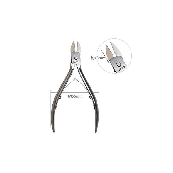 ニッパー型爪切りは理想的な爪切りです。一度使ったら忘れられない切れ味で爪を切るのが楽しくなります。●深切りし難い●巻き爪やお年寄りの爪も割れない●優しく切れる感動の感触●スカルプチュアにも最適●切ってあげるのに適した爪切り●ペットにも…●プ...