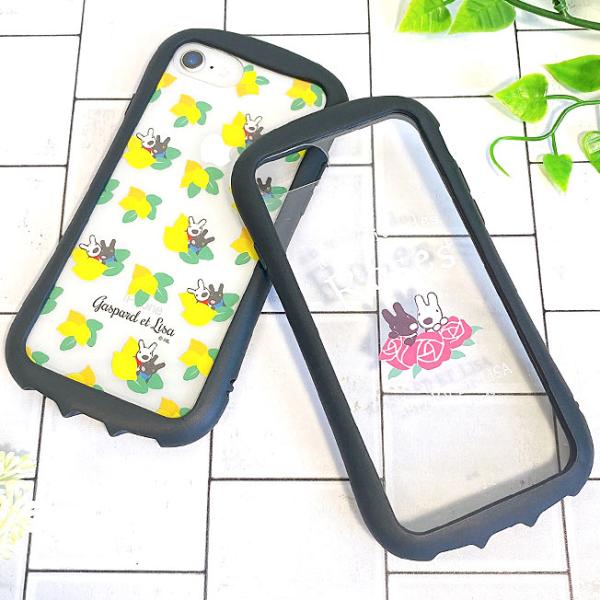 商品名：リサとガスパール キャラクター 耐衝撃 ケース カバー ハイブリッド クリア ケース スマホケース スマホカバー ローズ シトロン アイフォンSE アイフォン8 アイフォン7 iPhoneSE 第3世代 第2世代 iPhoneSE3...