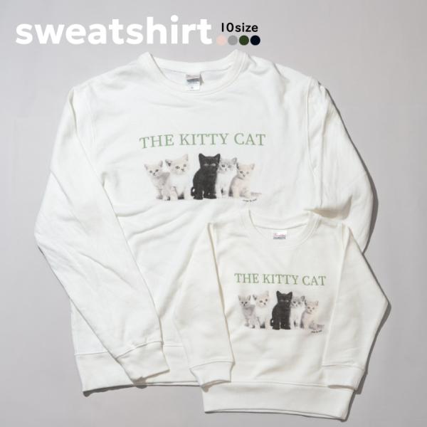 ◇◇クルーネックライトトレーナー 8.4オンス 長袖 猫柄 10サイズ 5色 （kitty cat）◇◇■生産地：ベトナム■素材・成分：コットン100％※グレー：[Printstarネーム]綿93% ポリエステル7％※オートミール：綿93%...