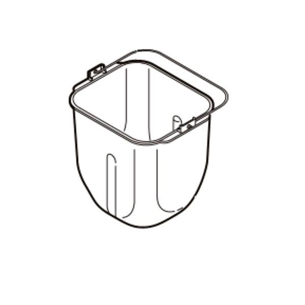 パナソニックのホームベーカリー用パンケースです。※セット内容：パンケース、主軸受ユニット※羽根は含まれません。部品番号：ADA12-232適合機種：SD-MDX104/SD-MDX4-K/SD-MT4-W