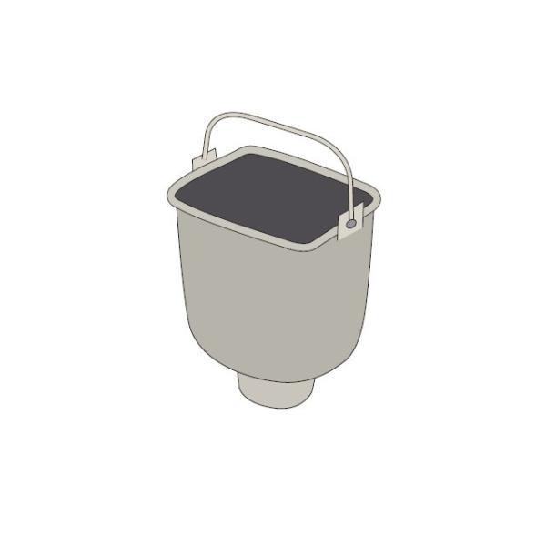 パナソニックのホームベーカリー用パンケースです。かくはん用の羽根は付属しません。部品番号：ADA12-183適合機種：SD-BMT2000