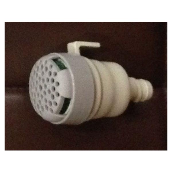 パナソニック(ナショナル）洗濯機の風呂水給水ホースの先端フィルター部分です。ホースは含まれませんので、必要な場合は別途お買い求め下さい。適合機種NA-F50P1NA-F601PNA-F602PNA-F60NP2NA-F60NP2TNA-F6...