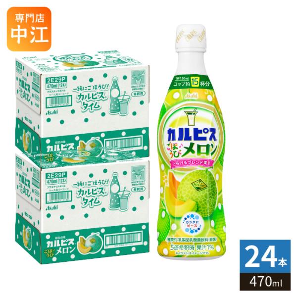【賞味期限】2027/01/03【送料無料／一部地域除く】【一個あたり 324円（税込）】がんばった日は!家族のごほうびになるカルピス。カルピスとメロン果汁がとろけあう、贅沢感のある味わいに仕上げました。赤肉メロン果汁もブレンドされた特別感...