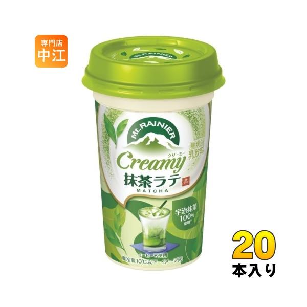 【送料無料／一部地域除く】【一個あたり 213円（税込）】・ミルクと素材のバランスにこだわった、コーヒー不使用のマウントレーニア「Ceamy」シリーズ・しっかりとしたミルク感と抹茶のほろ苦さや香りを楽しめます ・宇治抹茶100%使用 ・ミル...