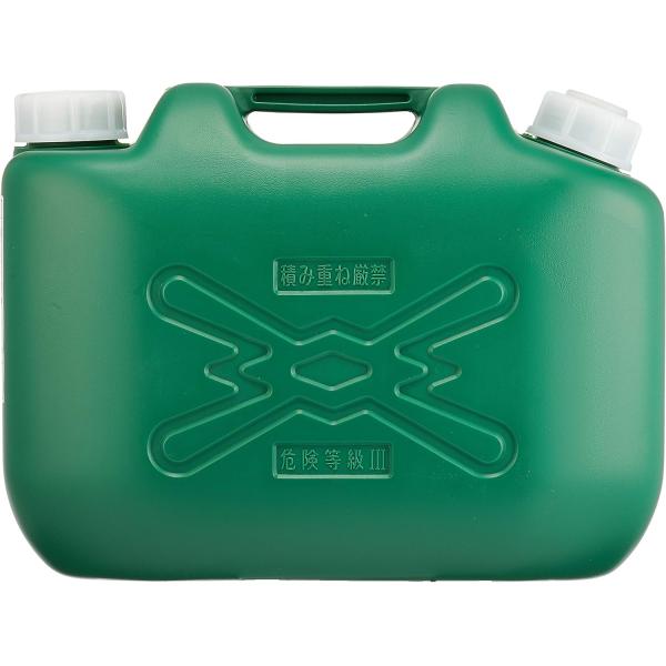 【日本製 軽油缶 10L ノズル付 北陸土井工業 ヒシエス】×8個での販売です。●軽油の運搬・保管に。●コンパクトサイズで軽油の移動に最適です。●付属品の「ノズル S」は、ノズル部分がじゃばらになっており、曲げて使えます。【軽油缶】サイズ：...