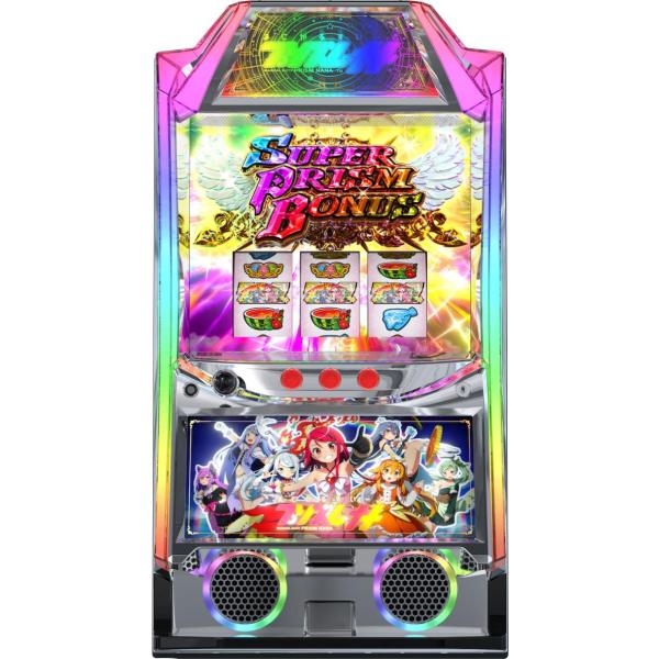 メーカー：カルミナ型式名：LプリズムナナCCタイプ：AT備考【6.5号機】【スマスロ】CZ「強く願えば必ず至る！」7G継続、成功期待度約41％。小役成立でオーラが昇格し、最終的なオーラ色に応じて成功抽選が行われる。ST「BURNING ZO...