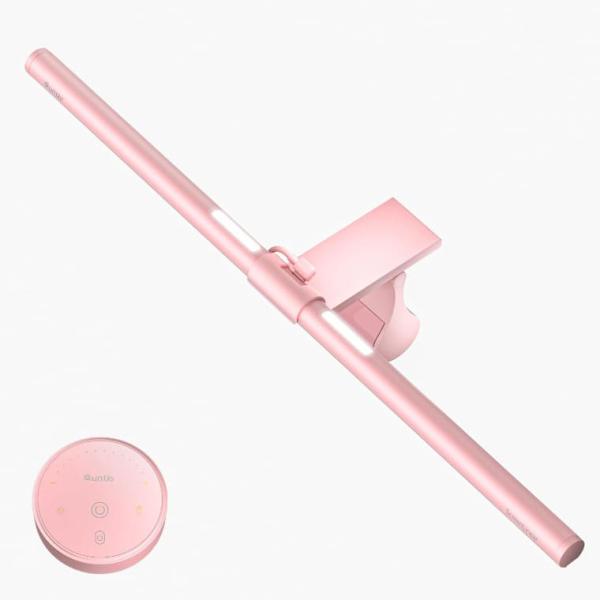 ☆間接照明のバックライト＆無線リモコン付き☆背面に追加されたバックライトが照明範囲を広げ、暗い環境でも目に優しい快適な光を提供します。デスクトップでの使用にも適しており、映画鑑賞やゲームをより没入感のある体験へと導きます。☆3つのEye-C...