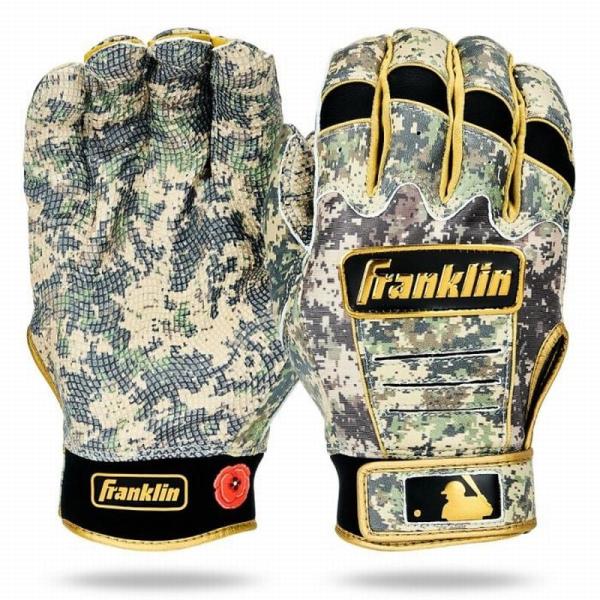 野球：フランクリン FranklinCFX アニバーサリーシリーズ【ARMED FORCES DAY】20372.軍隊記念日 限定カラー数量限定 バッティンググラブ バッティンググローブ バチグロ 本革 カスタムカラー【送料無料】【刺繍加工...