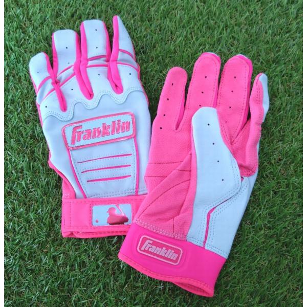 野球：フランクリン CFX ハイライト Cブルー/ピンク【限定カラー】 バッティンググローブ 手袋 両手 バッティンググラブ バチグロ【ネコポス発送】【刺繍加工代無料】【 ナカジマスポーツ 】20887【爆買】