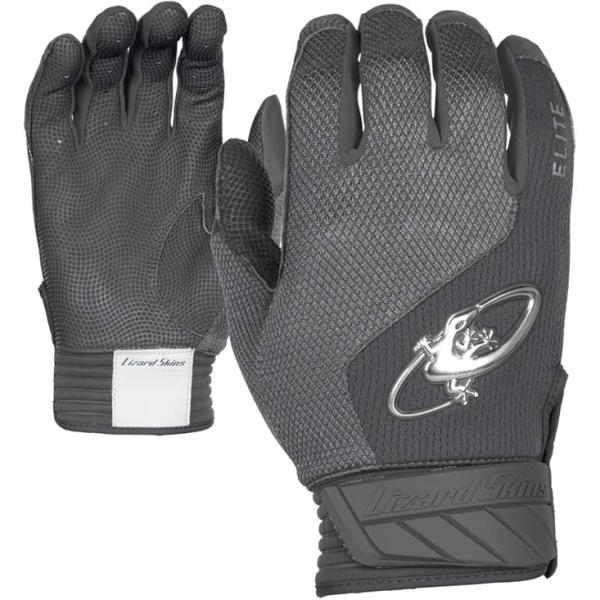 リザードスキンズ Komodo Elite V2　野球 バッティング用手袋 両手用 GRAPHITE バッティンググローブ LIZARD SKINS【爆買】