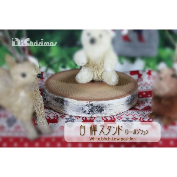 【創業70年！老舗クリスマスツリー専門店】 白樺スタンド（ローポジション）