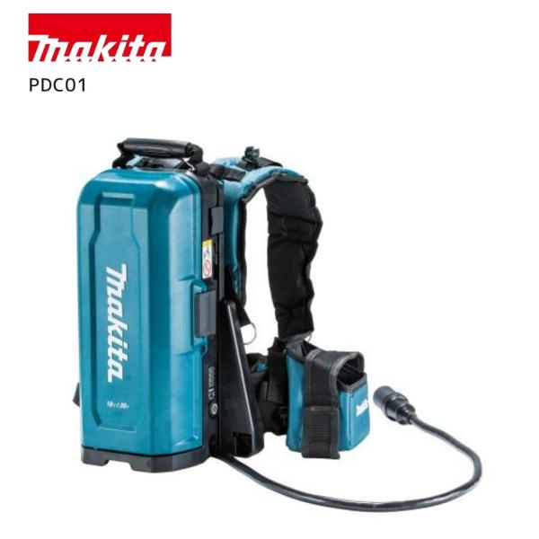 【ポイント10倍】正規品 Makita マキタ ポータブル電源ユニット PDC01 A-69098  バッテリ残容量表示 主電源スイッチオートオフ機能付 長時間作業 本体のみ（バッテリ、充電器、接続アダプタ別売） 防滴・防じん構造 中間着脱...