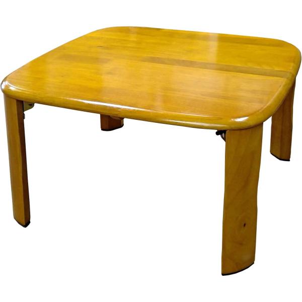 折れ脚タイプの座卓テーブルです。 折れ脚タイプなので収納も移動も便利です。【サイズ】幅：600mm　奥行き：600mm　高さ：320mm【材　質】天板、脚ともにラバーウッド材を使用！【発送について】 弊社は土日祝日に発送業務を行っておりませ...