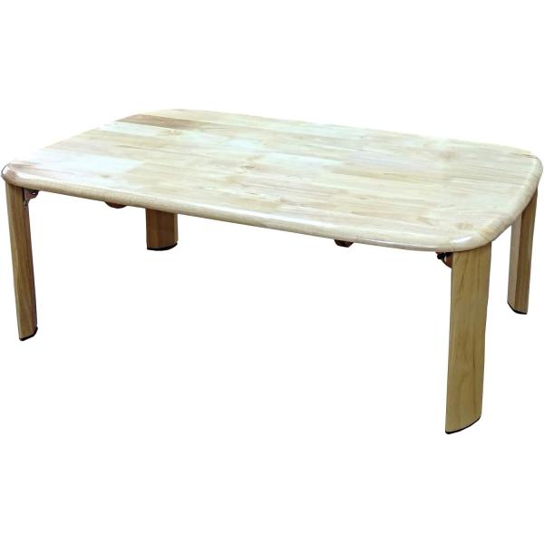 折れ脚タイプの座卓テーブルです。 折れ脚タイプなので収納も移動も便利です。【サイズ】幅：900mm　奥行き：600mm　高さ：320mm【材　質】天板、脚ともにラバーウッド材を使用！【発送について】 弊社は土日祝日に発送業務を行っておりませ...