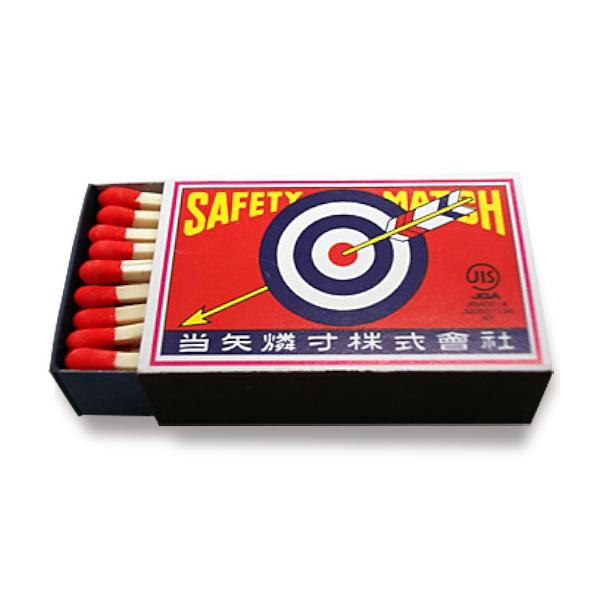 当矢印・ 純正の並型マッチ!12箱ワンパックです。赤色頭です。