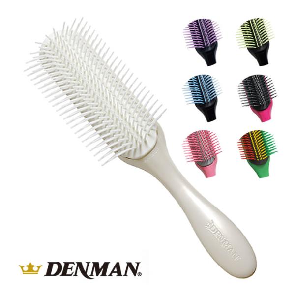 ヘアサロンで、長く愛用されている、髪の毛にテンションをかけ、スタイリングするためのブローブラシ。適度に広がった９列のナイロンピンが髪の毛をとらえ、台座部分のカーブが髪の毛によく沿う事で快適なテンションがブローするのに適しており、耐熱性にもす...