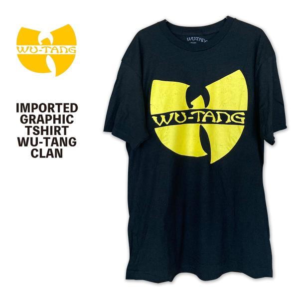 WU-TANG CLANのTシャツが登場!!フロントにプリントされたロゴがインパクトたっぷりコットン100％で着心地抜群。綿１００％の素材なので汗や水の吸収がよく、ゆるっと着れるビッグサイズのシルエットなので体型カバーになるだけでなくストレ...